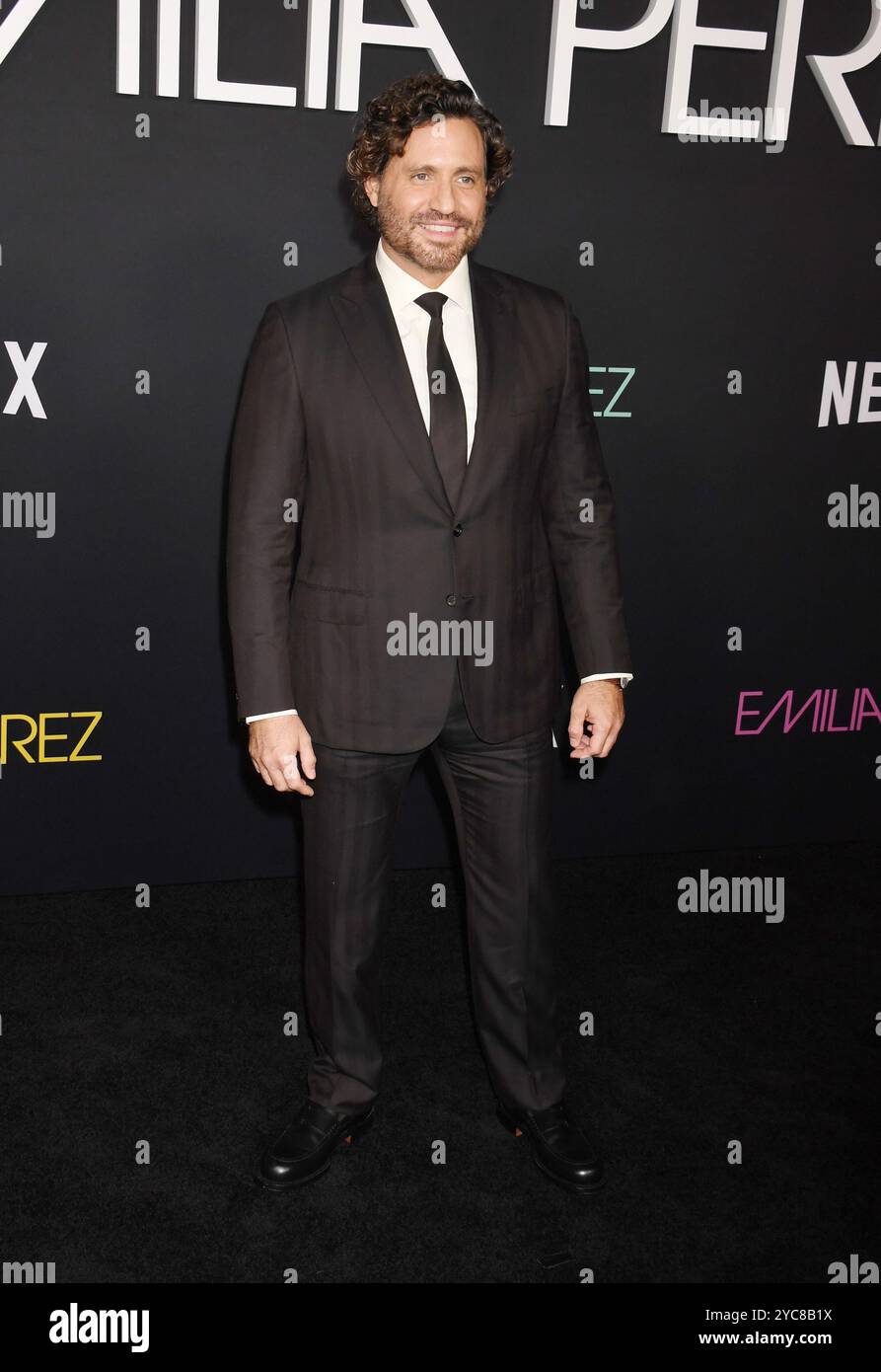 Los Angeles, Ca. 21st Oct, 2024. Edgar Ramirez at the Netflix LA ...