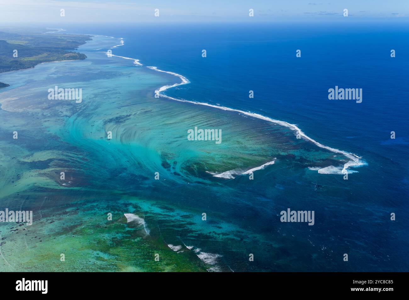 Explore the natural wonders of underwater waterfalls. This video shot ...