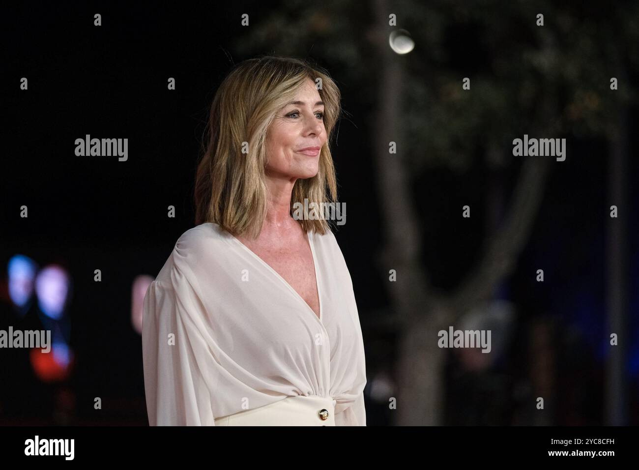 Rome, Italy. 21st Oct, 2024. Elisabetta Ferracini attends the red ...