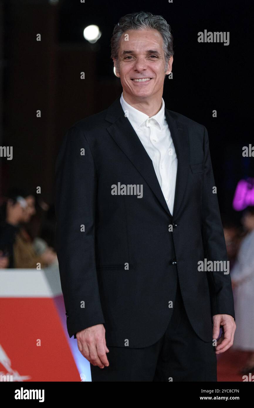 Rome, Italy. 21st Oct, 2024. Francesco Colella attends the red carpet ...