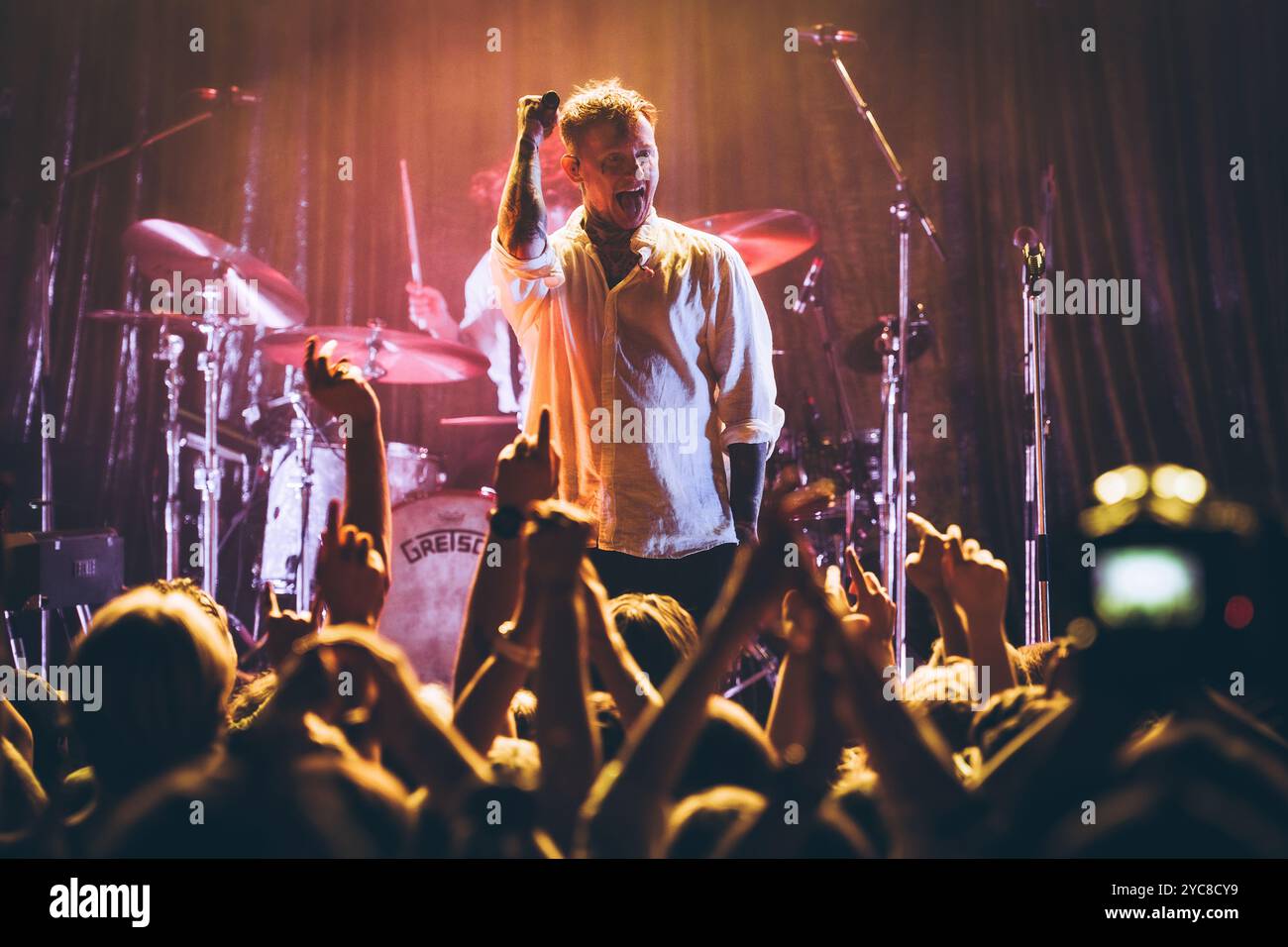 Copenhagen, Denmark. 21st, October 2024. The English punk rock band ...