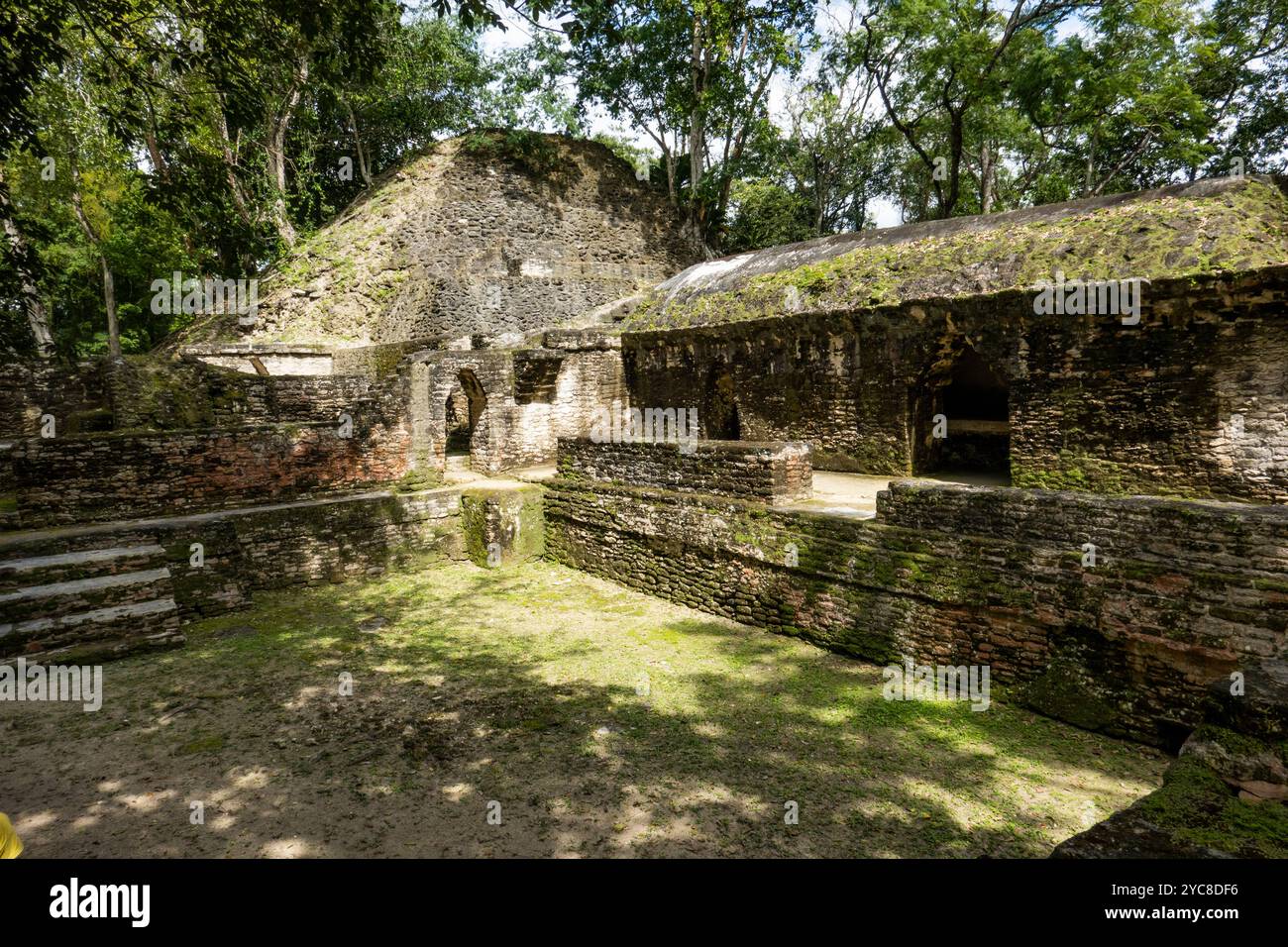 Cahal Pech Maya ruins in San Ignacio, Belize Stock Photo - Alamy