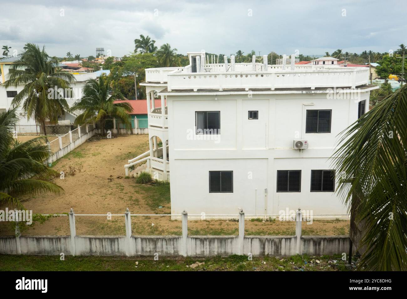 House in Dangriga, Belize Stock Photo - Alamy