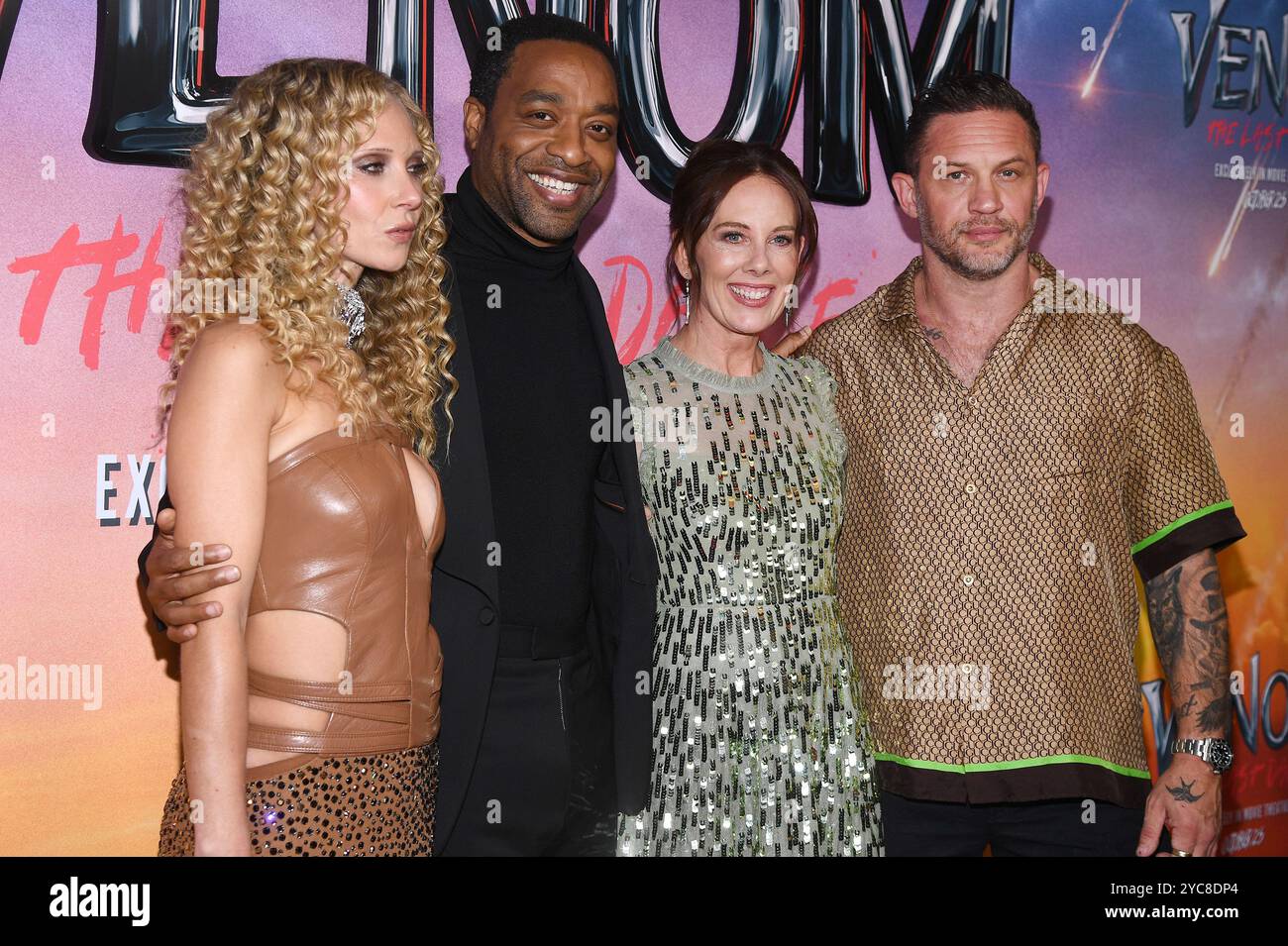 New York, USA. 21st Oct, 2024. (L-R) Juno Temple, Chiwetel Ejiofor ...