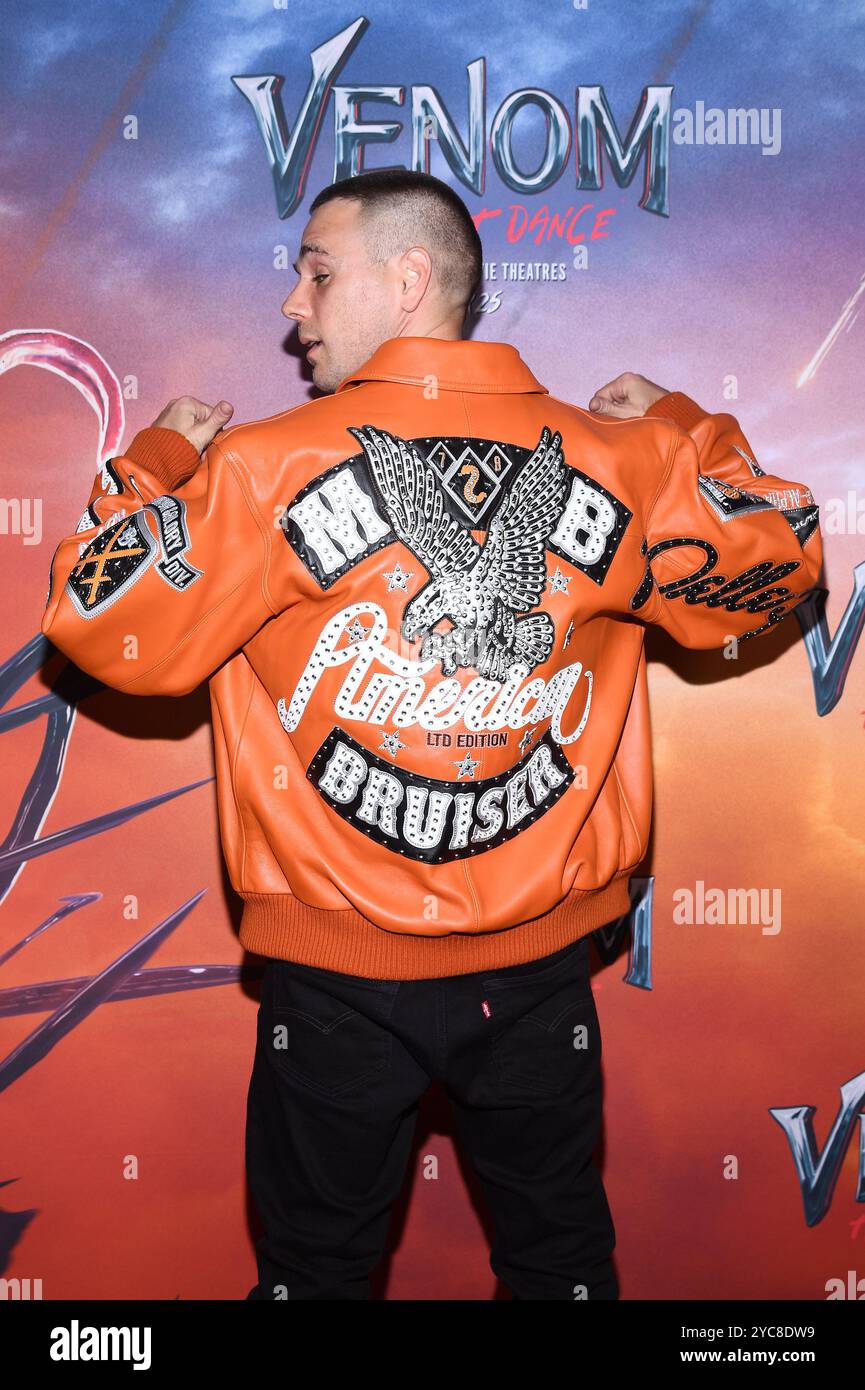 New York, USA. 21st Oct, 2024. Jared Abrahamson attends the 'Venom: The ...