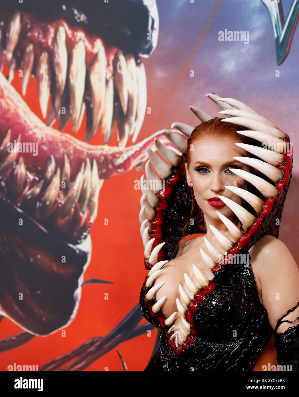 New York, United States. 21st Oct, 2024. Grace McClung arrives on the ...