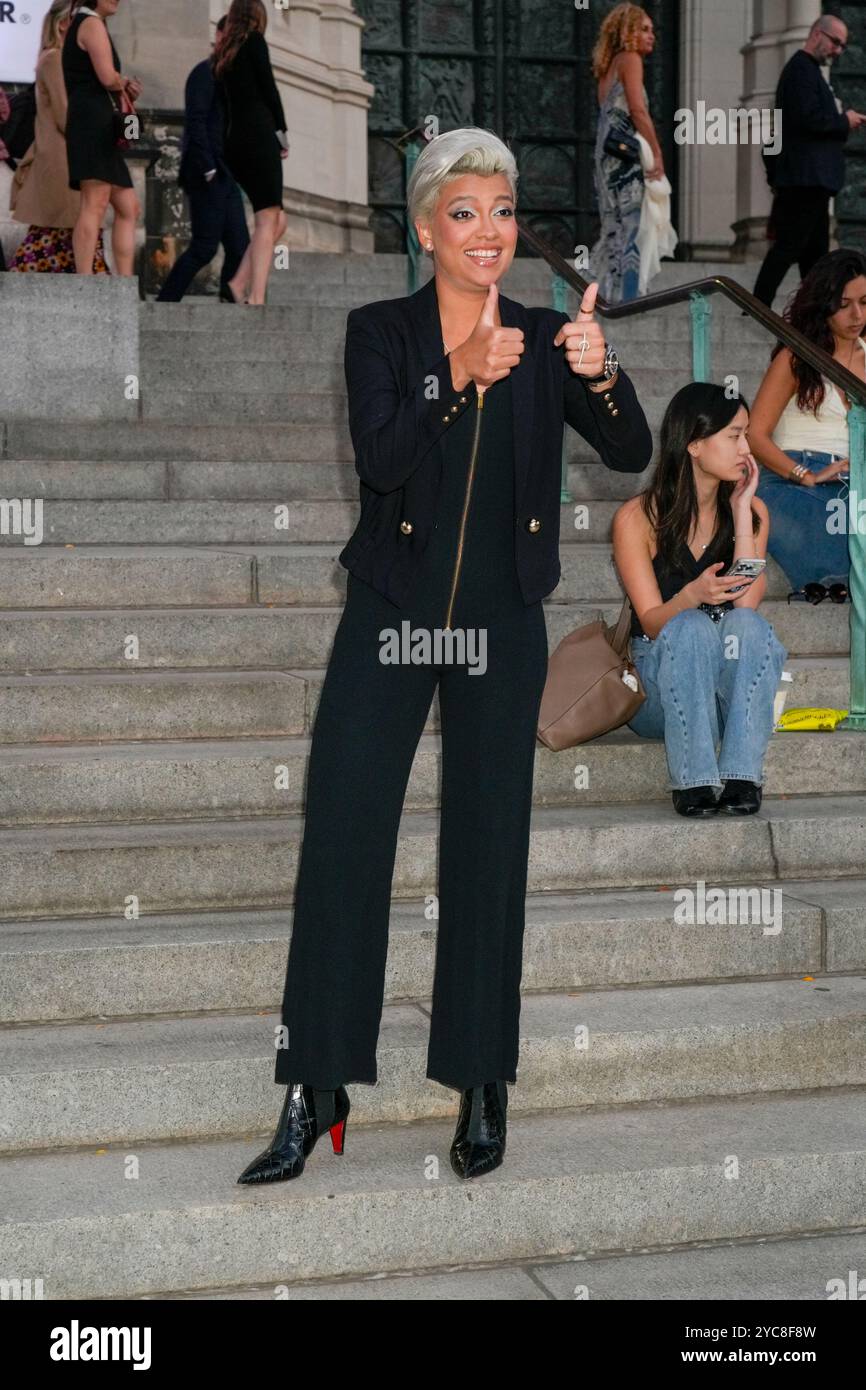 New York, United States. 21st Oct, 2024. Victoria Britto attends the ...
