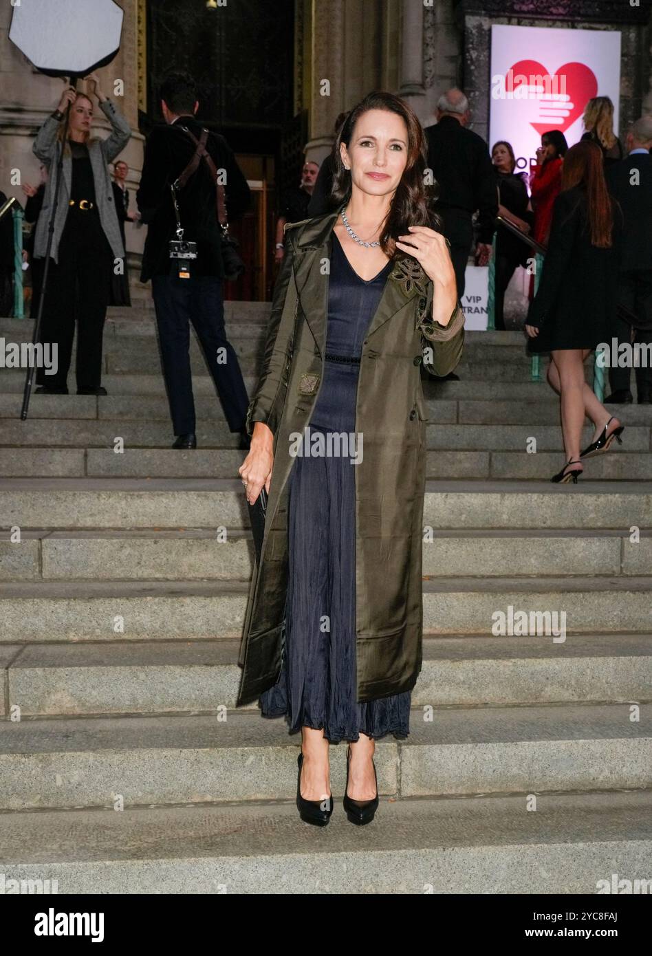 New York, United States. 21st Oct, 2024. Kristen Davis attends the Gods ...