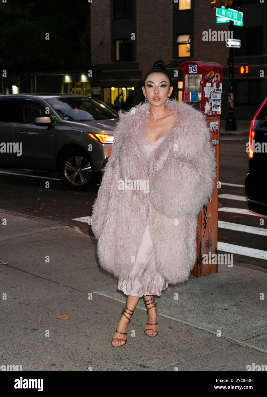 New York, United States. 21st Oct, 2024. Jessica Wang attends the Gods ...