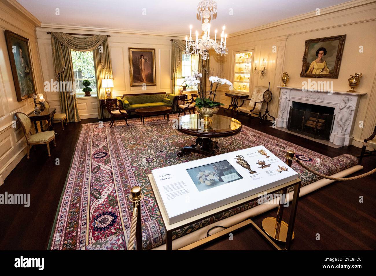 Washington, United States. 21st Oct, 2024. The Vermeil Room at a press ...