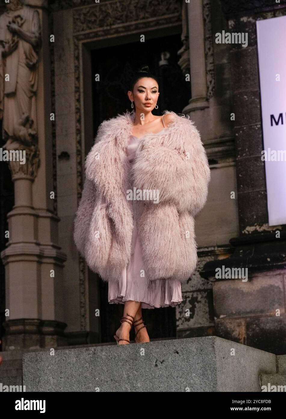 New York, United States. 21st Oct, 2024. Jessica Wang attends the Gods ...