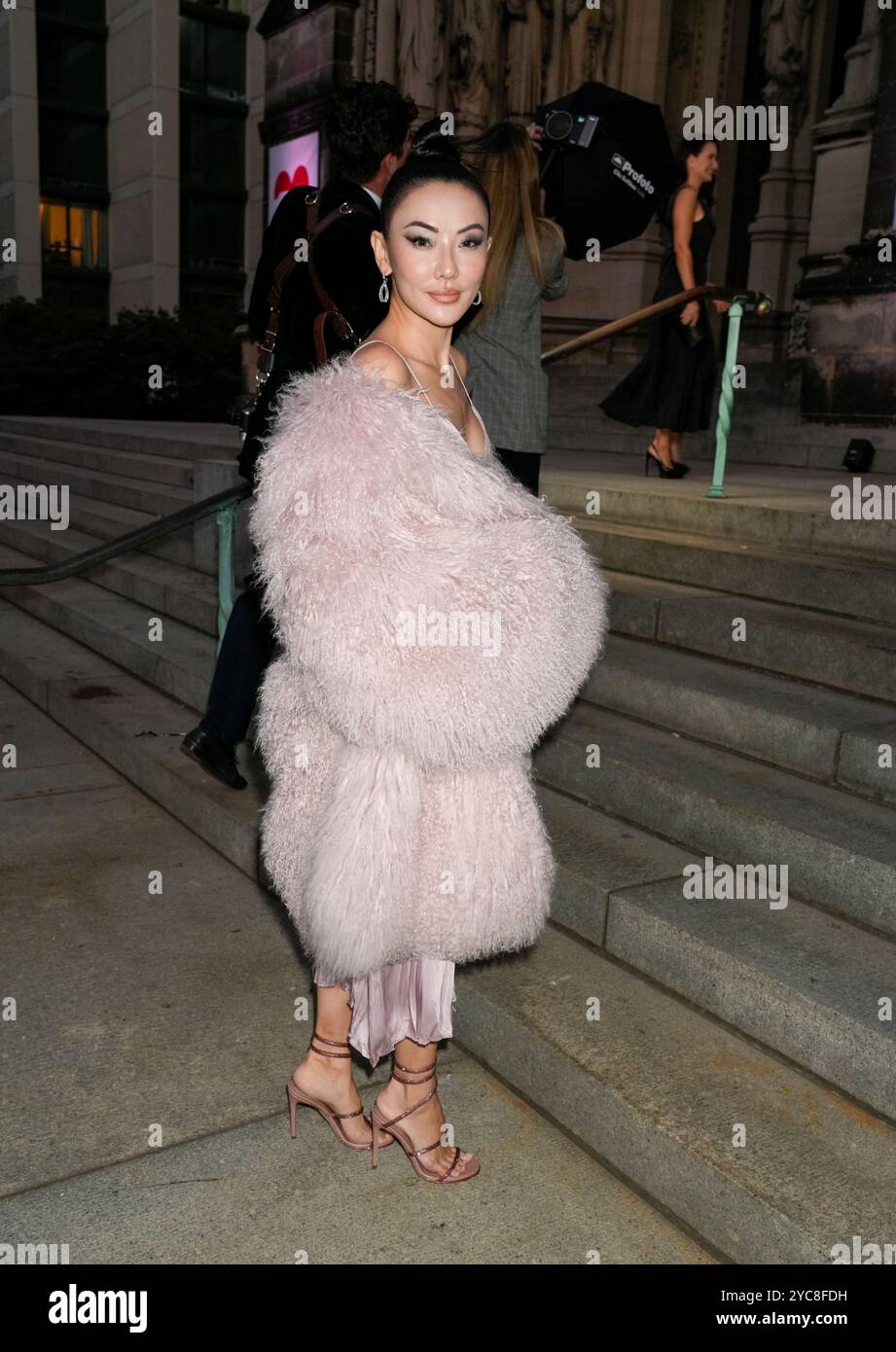 New York, United States. 21st Oct, 2024. Jessica Wang attends the Gods ...