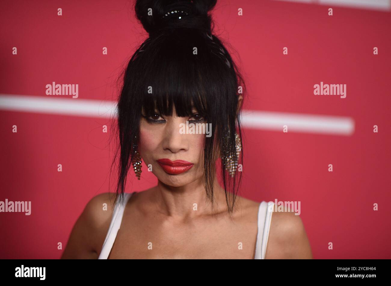 Bai Ling arrives at the premiere of "Weekend in Taipei" on Monday, Oct ...