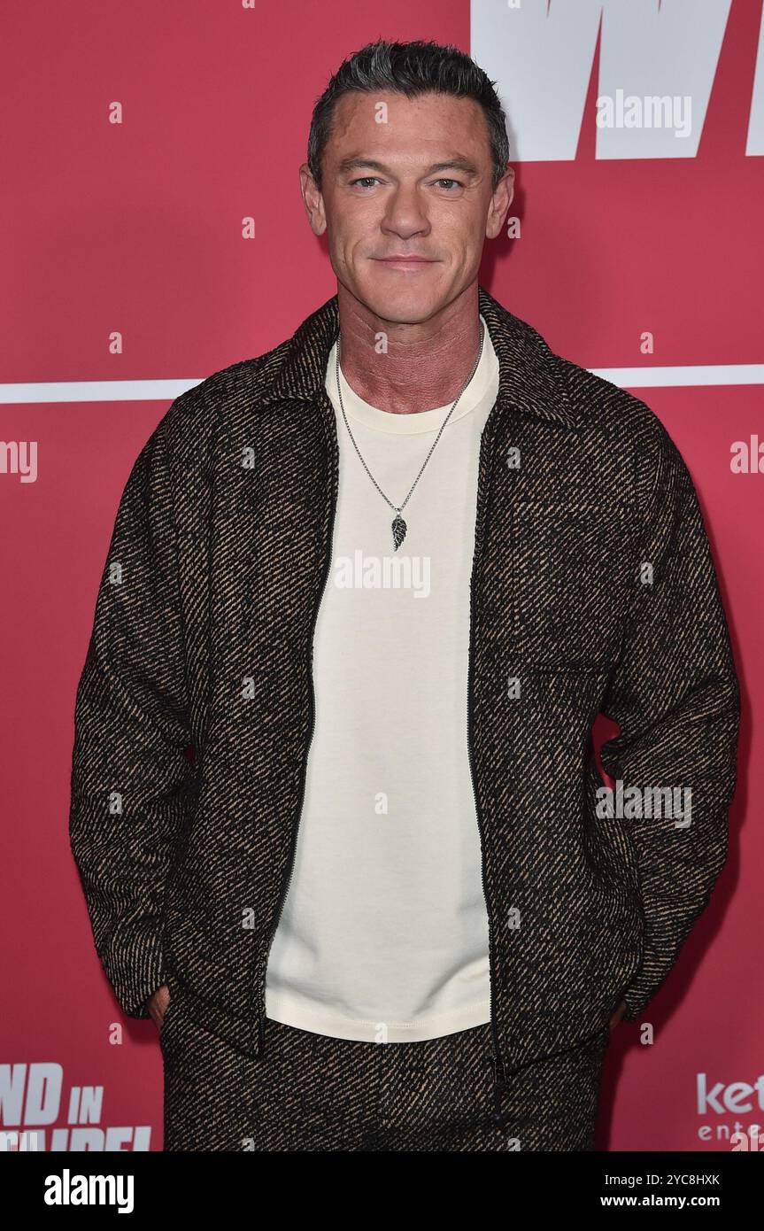 Luke Evans arrives at the premiere of "Weekend in Taipei" on Monday ...