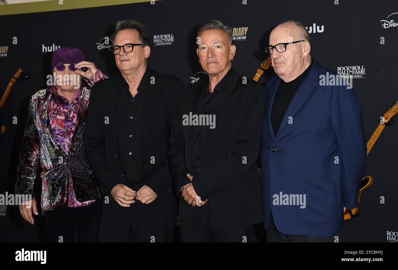 Los Angeles, USA. 21st Oct, 2024. Steven Van Zandt, Thom Zimny, Bruce ...