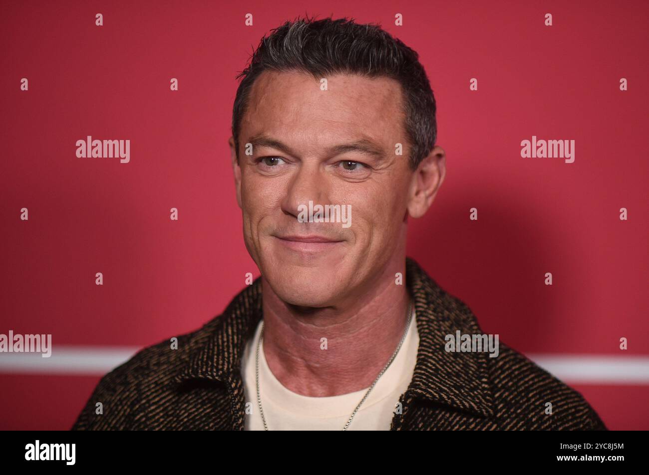 Luke Evans arrives at the premiere of "Weekend in Taipei" on Monday ...