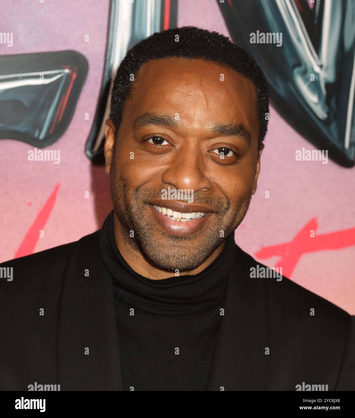 October 21, 2024, New York, New York, USA: British actor CHIWETEL ...