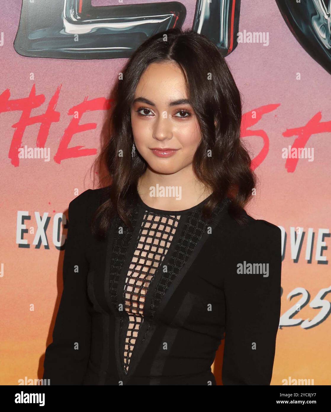 October 21, 2024, New York, New York, USA: Actor HALA FINLEY seen at ...