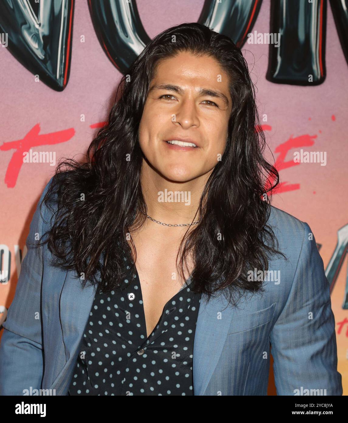 October 21, 2024, New York, New York, USA: Actor CRISTO FERNANDEZ seen ...