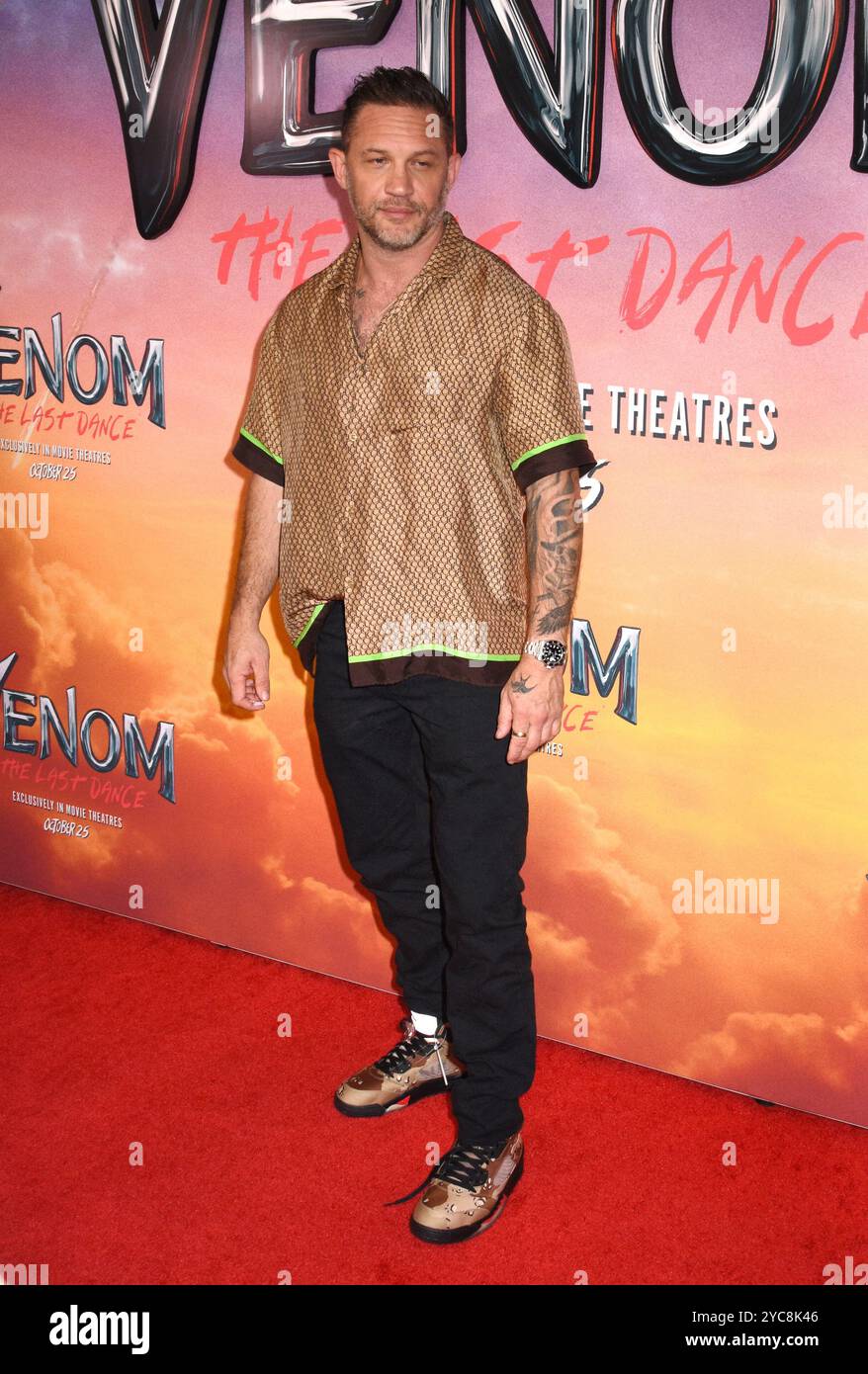 New York, NY, USA. 21st Oct, 2024. Tom Hardy at the NY premiere of ...