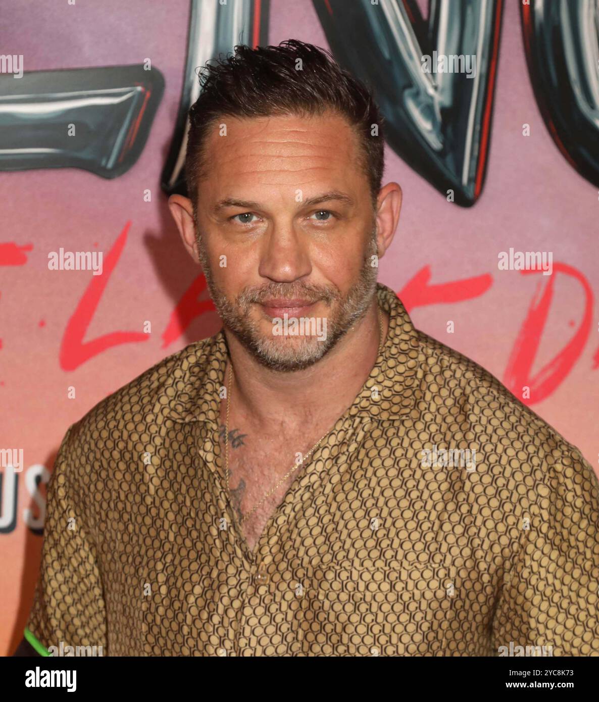 October 21, 2024, New York, New York, USA: Actor TOM HARDY seen at the ...