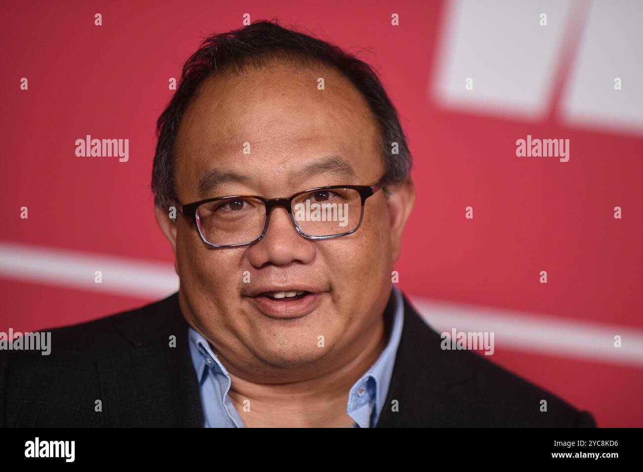 George Huang arrives at the premiere of "Weekend in Taipei" on Monday ...