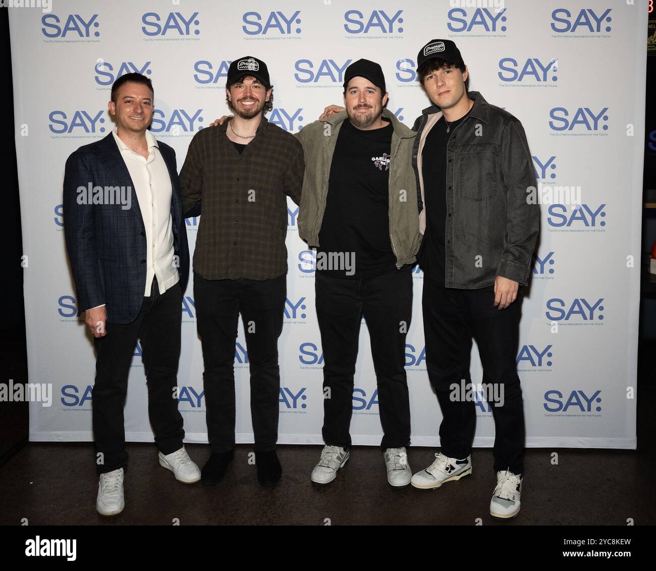 New York, USA. 21st Oct, 2024. (L-R) Robbie Combes, Jared Bailey ...