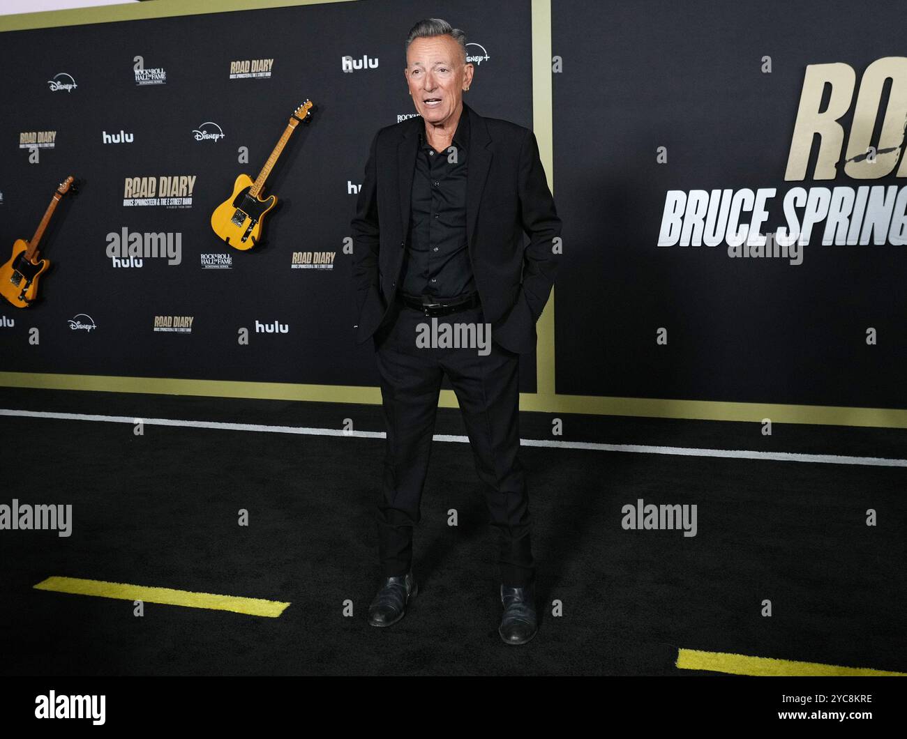 Los Angeles, USA. 21st Oct, 2024. Bruce Springsteen arrives at the ROAD ...