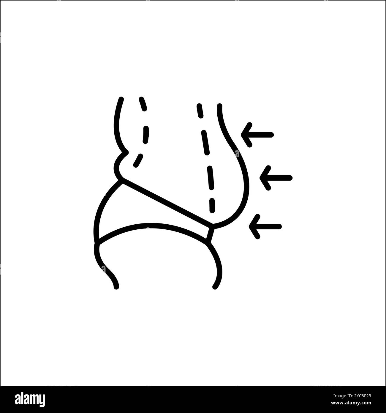 Weight Loss Transformation icon Stock Vector Image & Art - Alamy