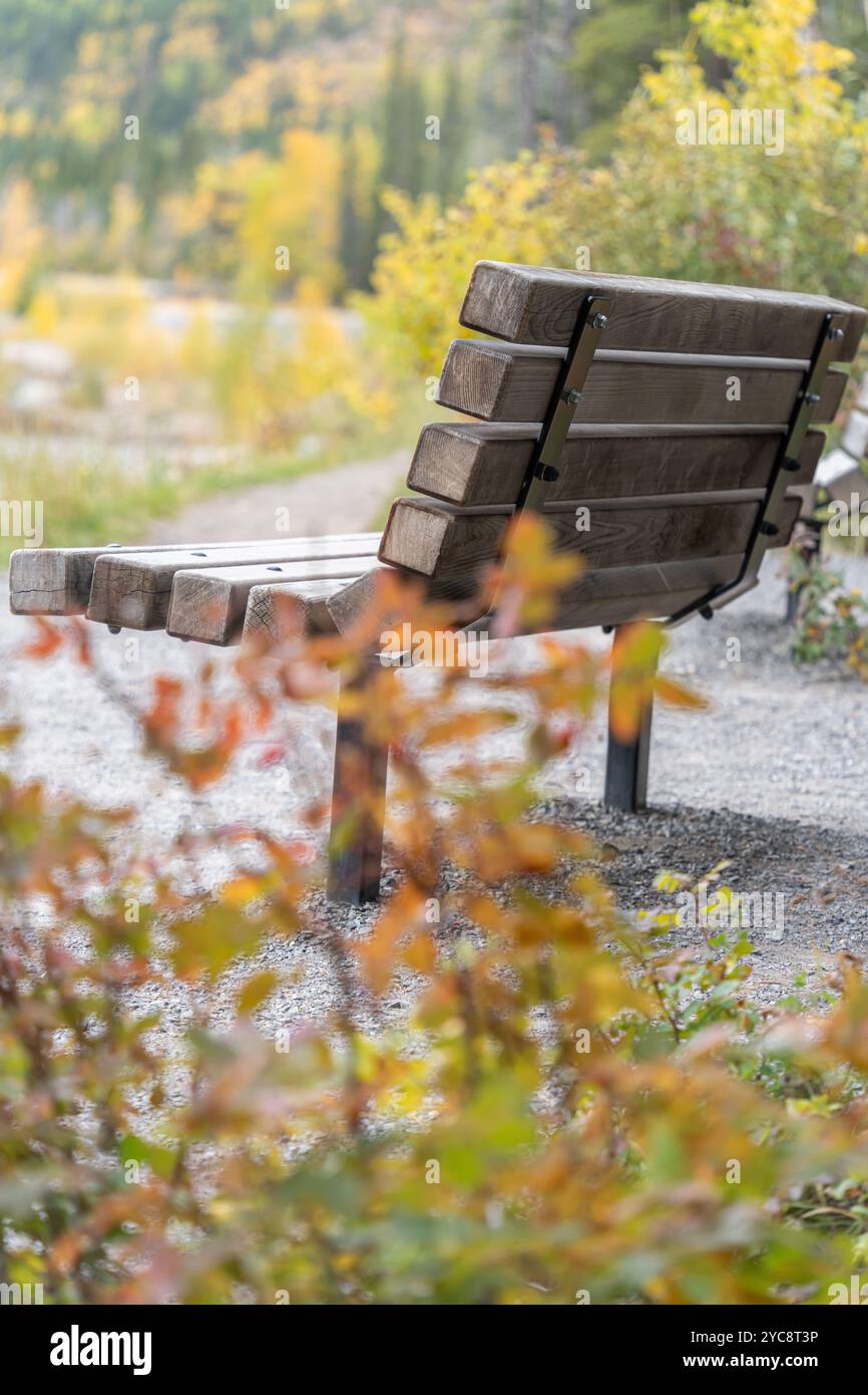 Scenic park bench hi-res stock photography and images - Alamy