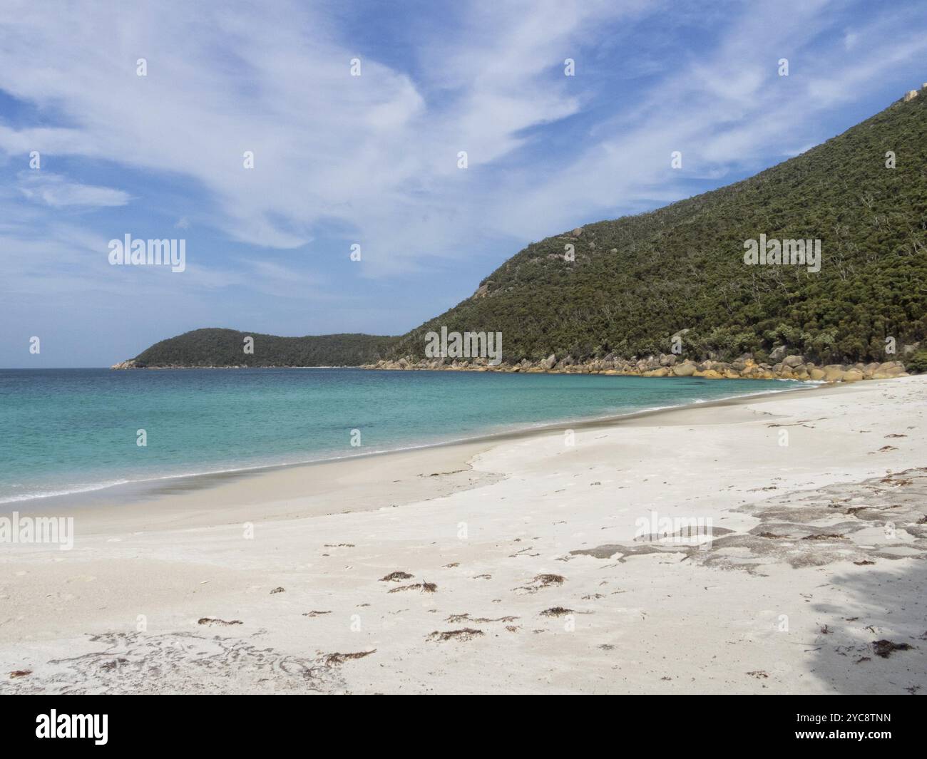 South end of the Waterloo Bay beach, Wilsons Promontory, Victoria ...