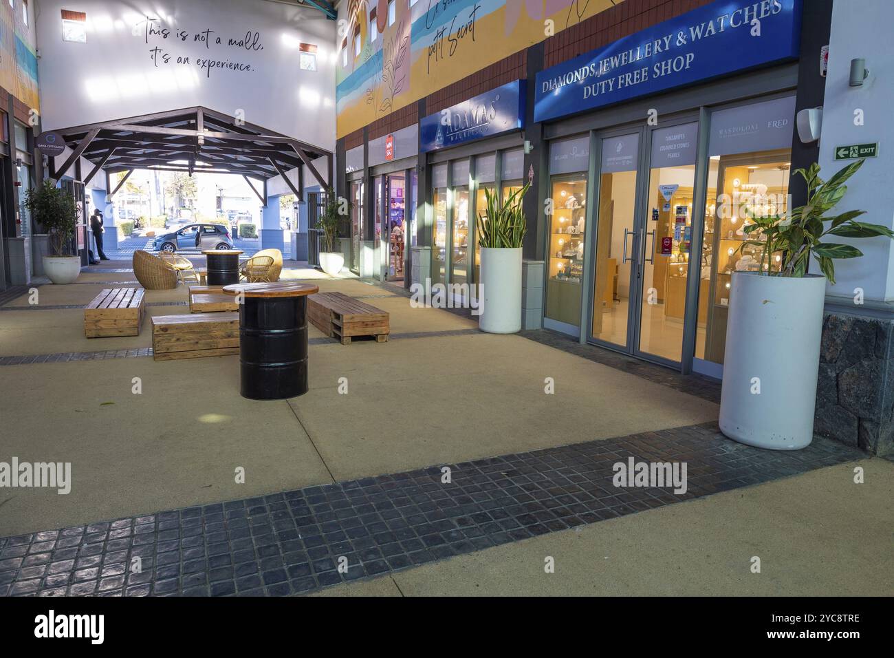 Cascavelle Shopping Mall, shopping centre, Flic en Flac, west coast ...