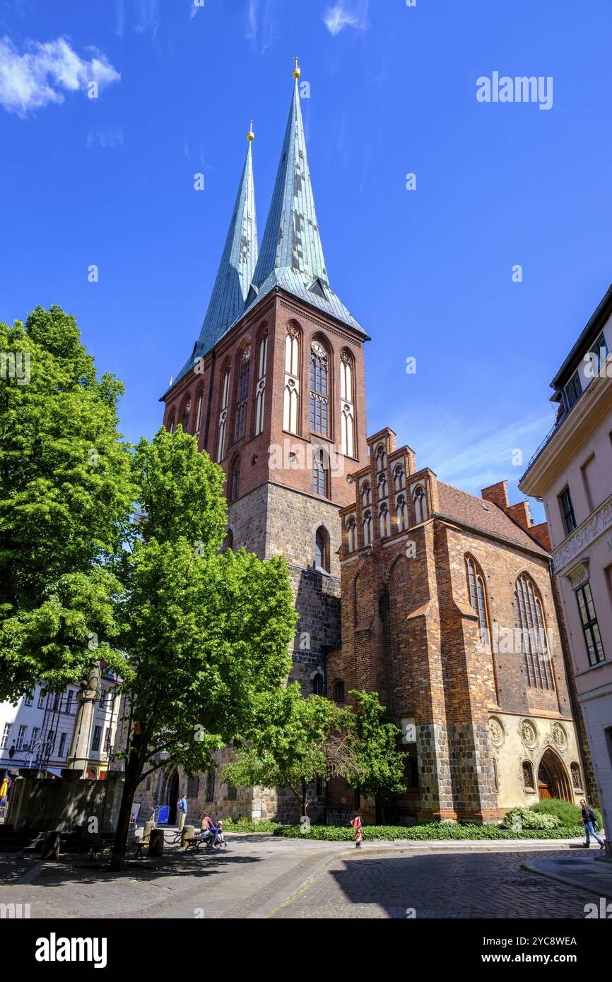 Museum nikolaikirche nikolaiviertel berlin hi-res stock photography and ...