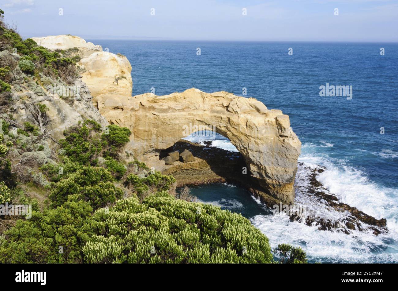 The Arch in the Port Campbell National Park on the Great Ocean Road in ...