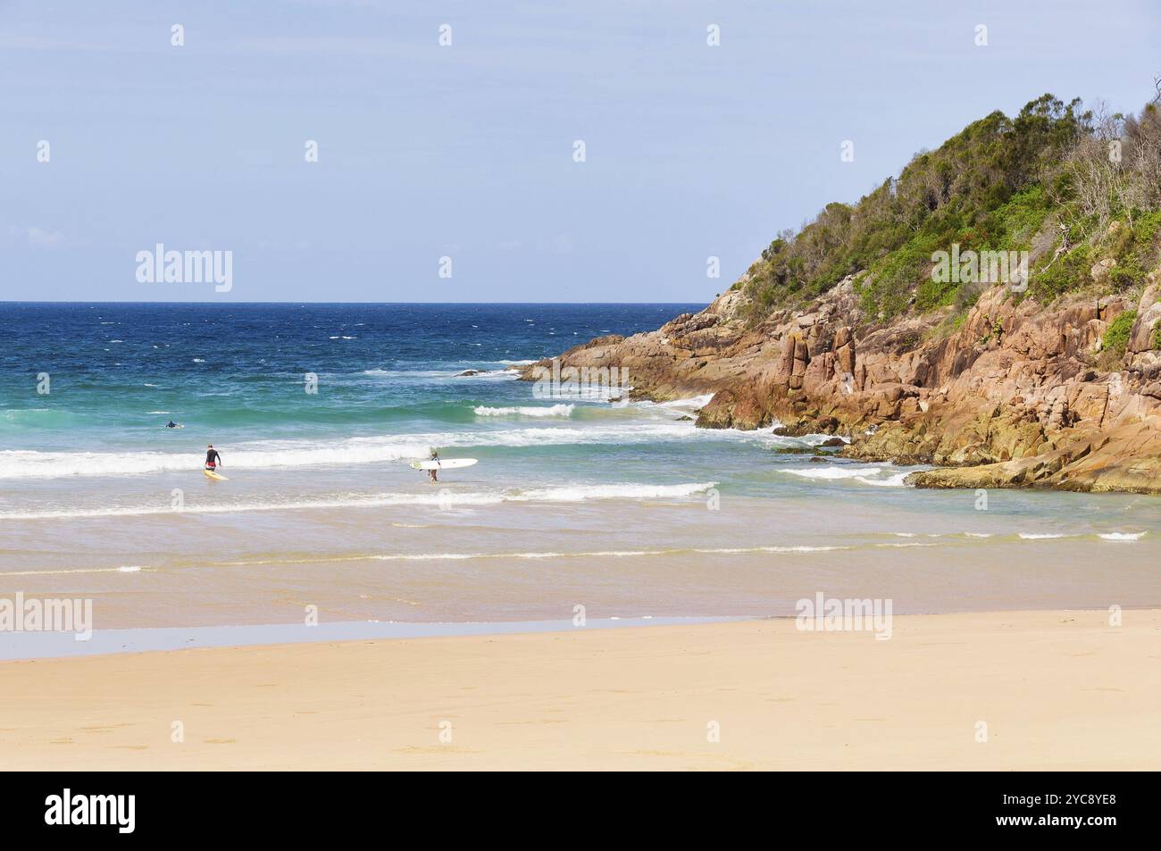 One Mile Beach is a lovely sandy patrolled beach, Port Stephens, NSW ...