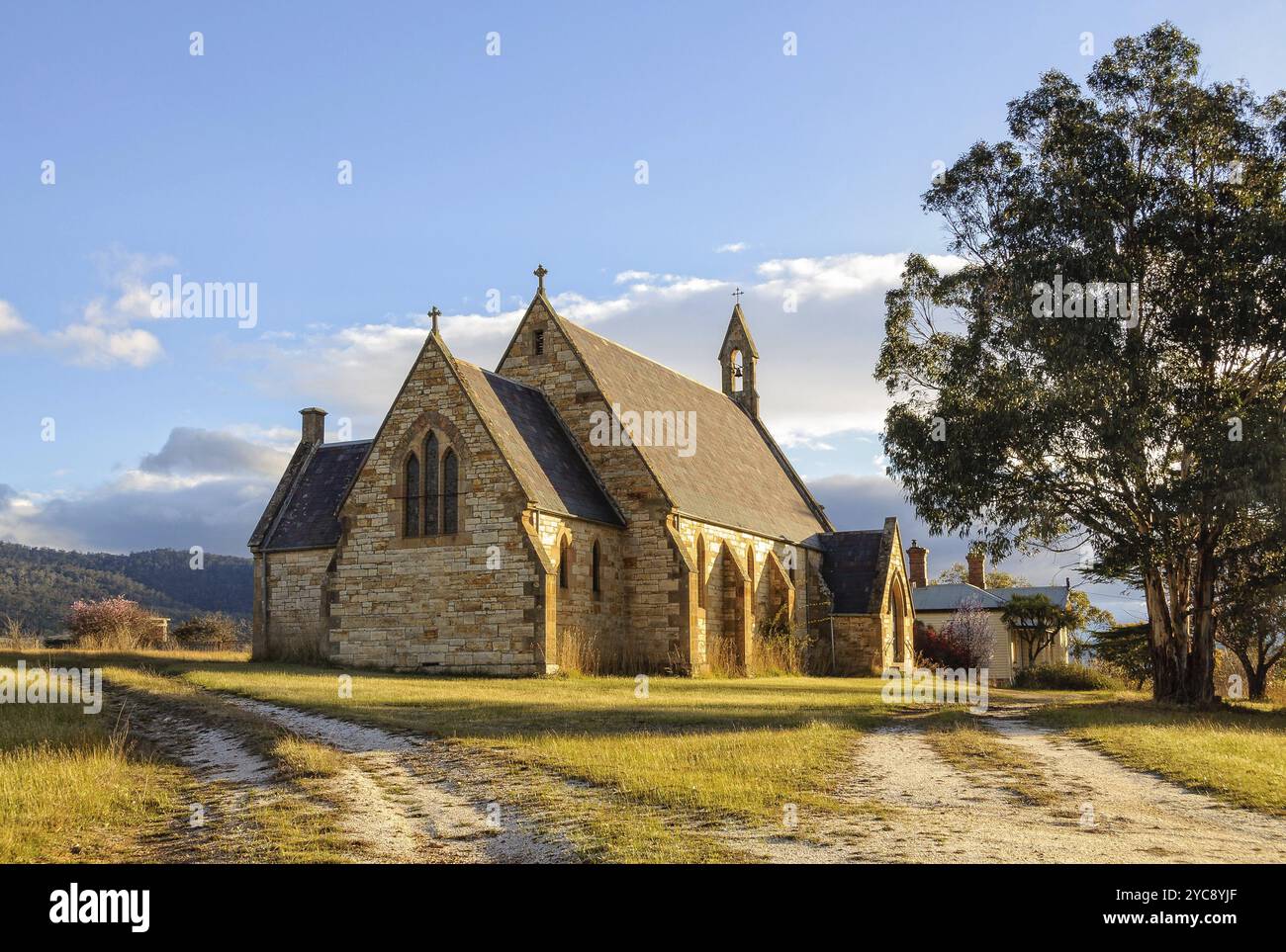 St Peters Anglican Church was dedicated in 1867, Fingal, Tasmania ...