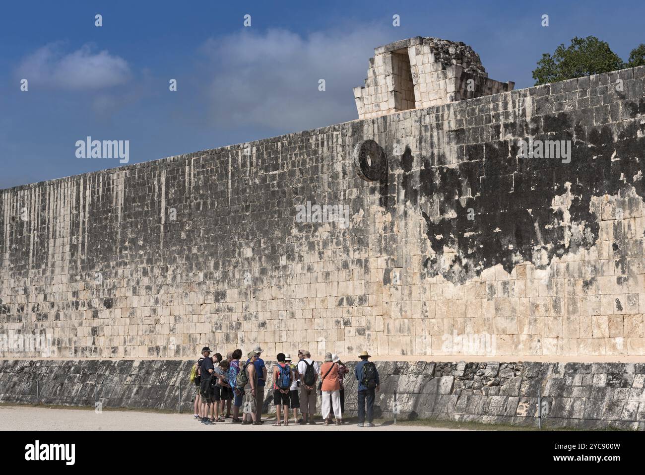 Ruins, pyramid and temples in Chichen Itza, Yucatan, Mexico, Central ...