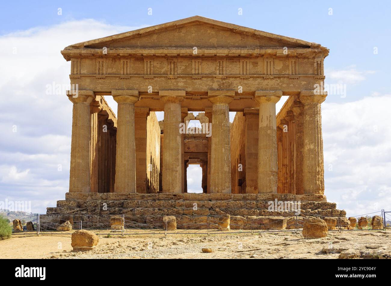 Temple of Concordia in the Valley of Temples, one of the best-preserved ...