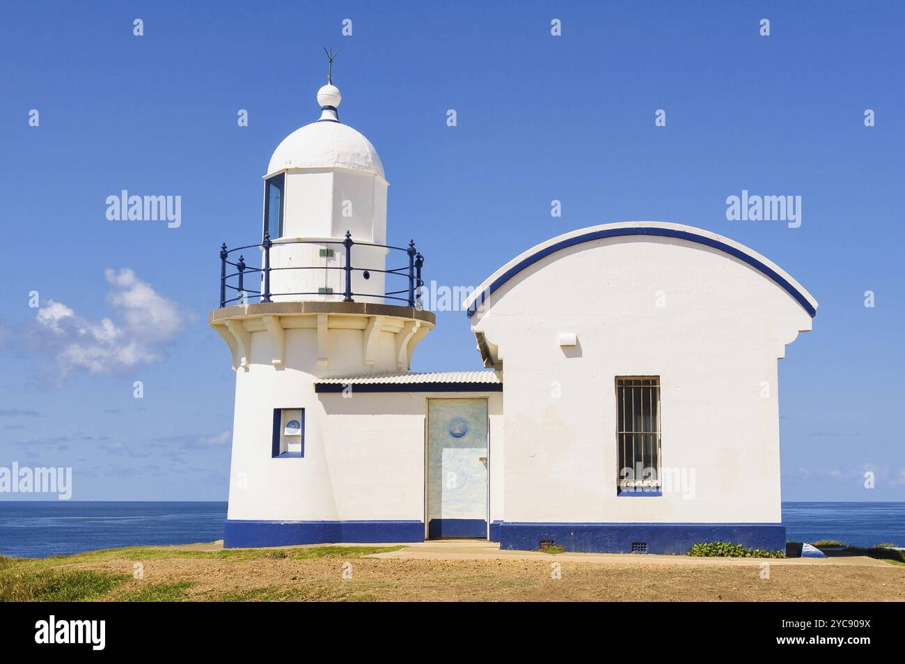 The picturesque Tacking Point Lighthouse, Port Macquarie, NSW ...