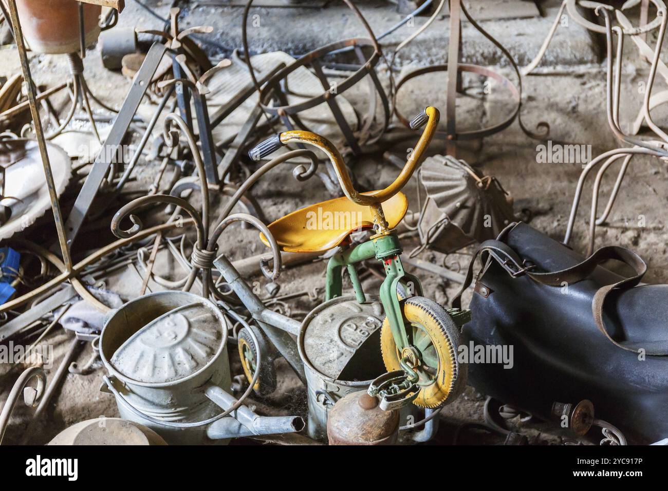 Kids tricycles hi-res stock photography and images - Alamy