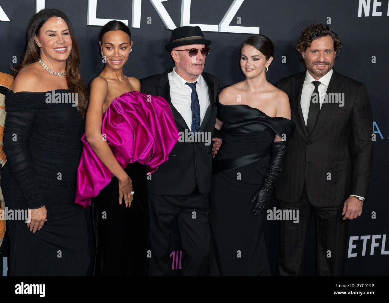 Los Angeles, USA. 21st Oct, 2024. LOS ANGELES, CA. October 21, 2024: Karla Sofia Gascon, Zoe ...