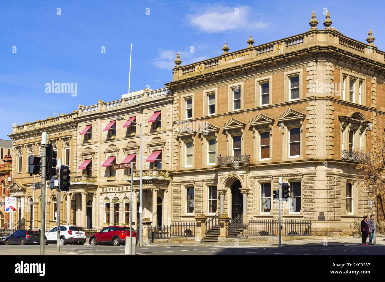 This trio of 19th century buildings, the Derwent Tamar Building, the ...