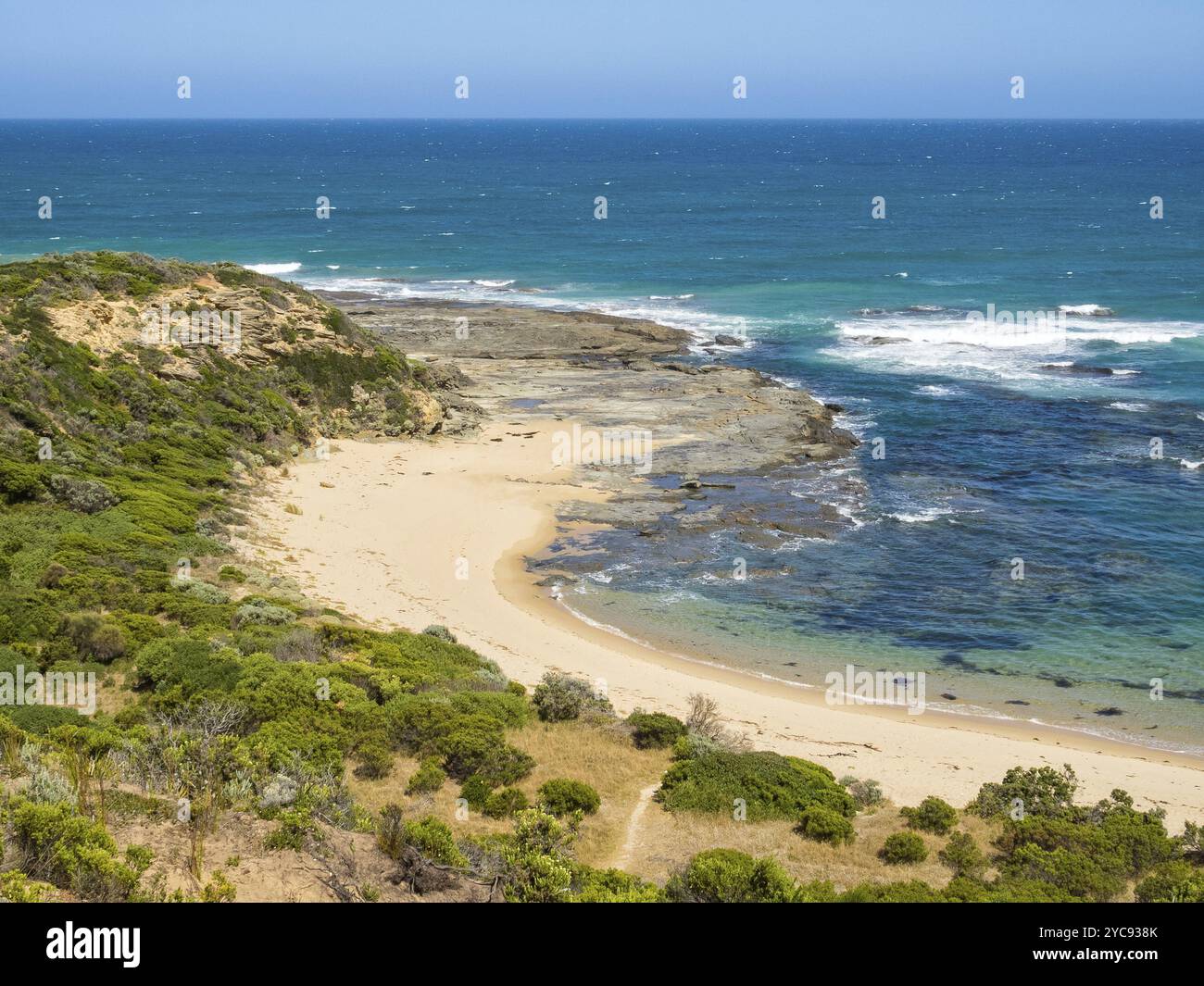 Little beach on the Great Ocean walk, Crayfish Bay, Victoria, Australia ...