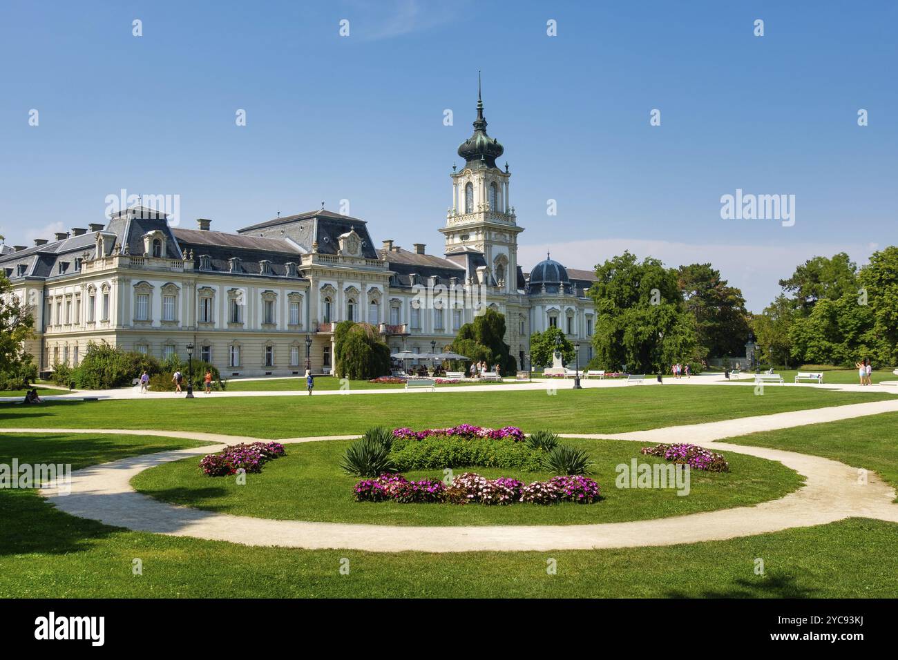 Festetics Palace, the the most visited castle in Hungary, was ...