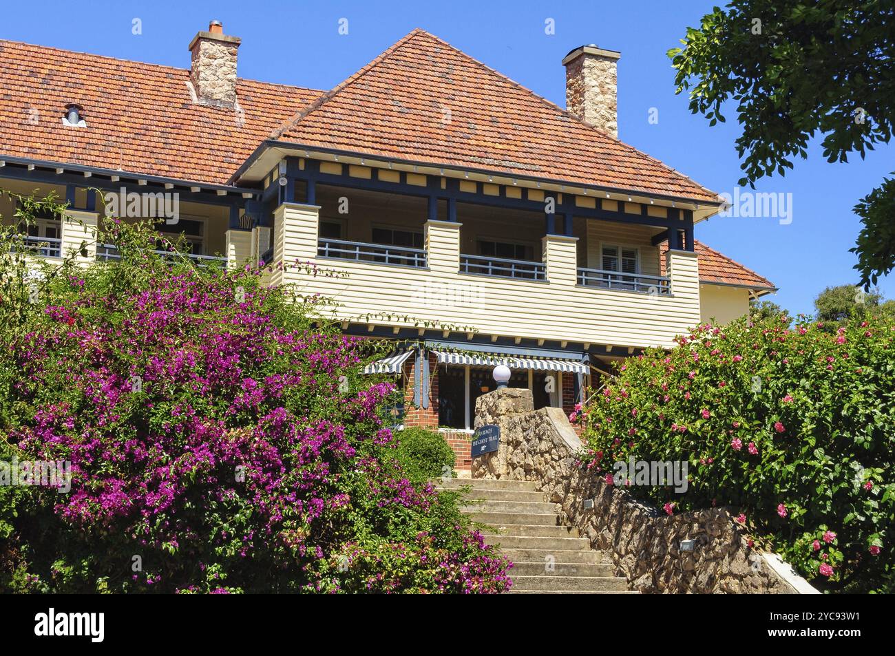 The beautifully restored heritage listed Caves House Hotel, Yallingup ...