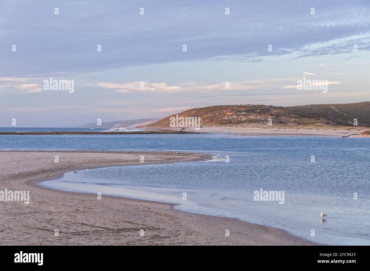 Where the Murchison River meets the Indian Ocean, Kalbarri, WA ...