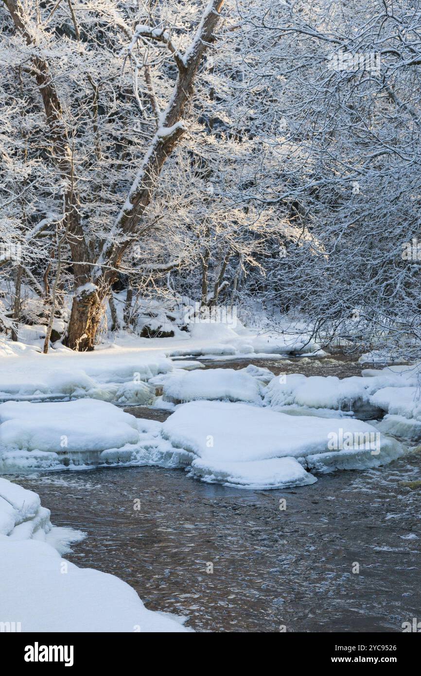 Wintry river hi-res stock photography and images - Alamy