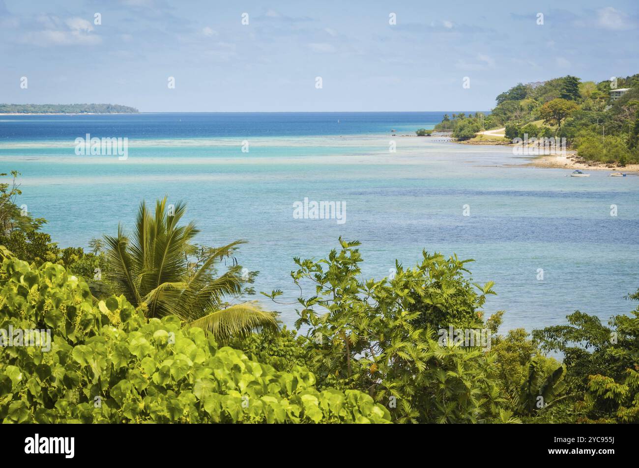 Magnificent Fatumaru Bay in Port Vila, Efate Island, Vanuatu, Oceania ...