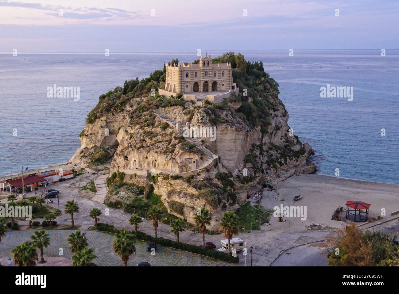 Former 4th century monastery on top of the Sanctuary of Santa Maria ...