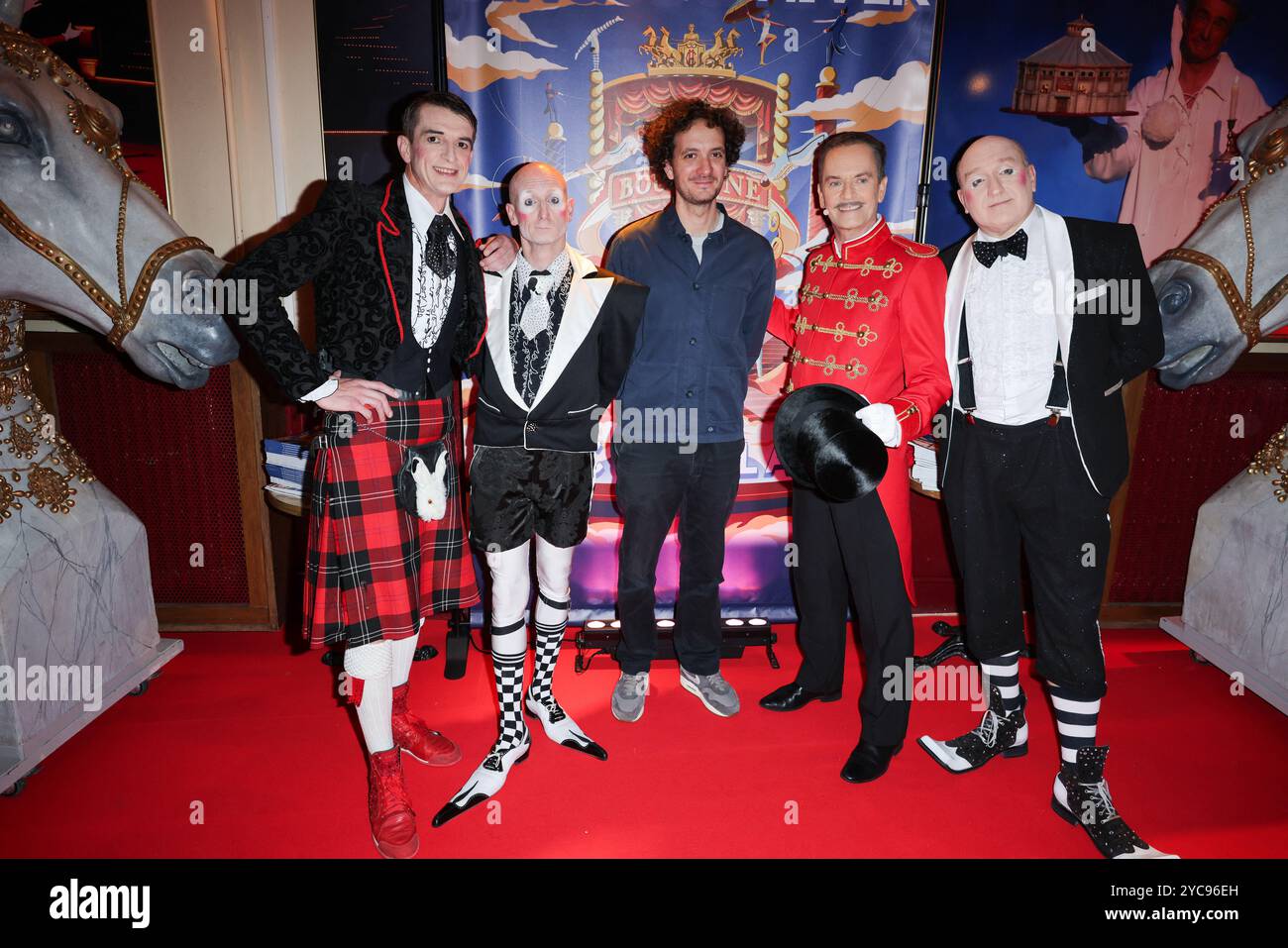 David Marsais attending the opening night of Spectaculaire, the new ...